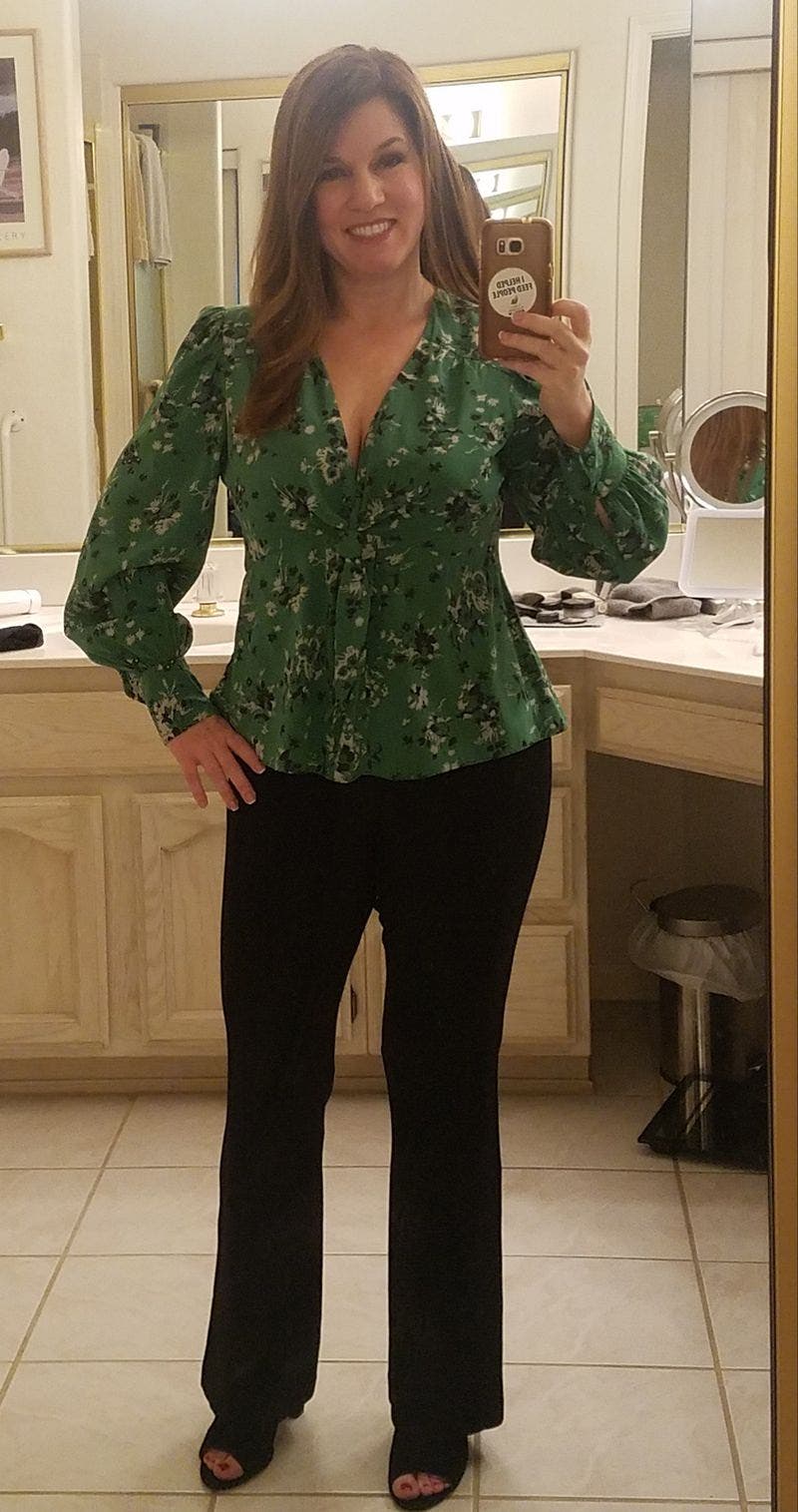 Payton Blouse by Veronica Beard | Rent the Runway