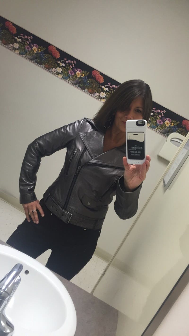 Silver Belfast Moto Jacket by Parker | Rent the Runway