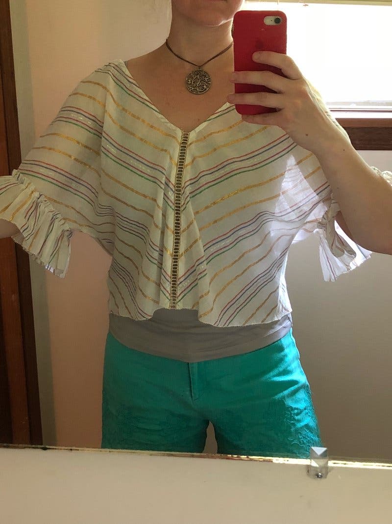 Striped Savannah Top by Saylor | Rent the Runway