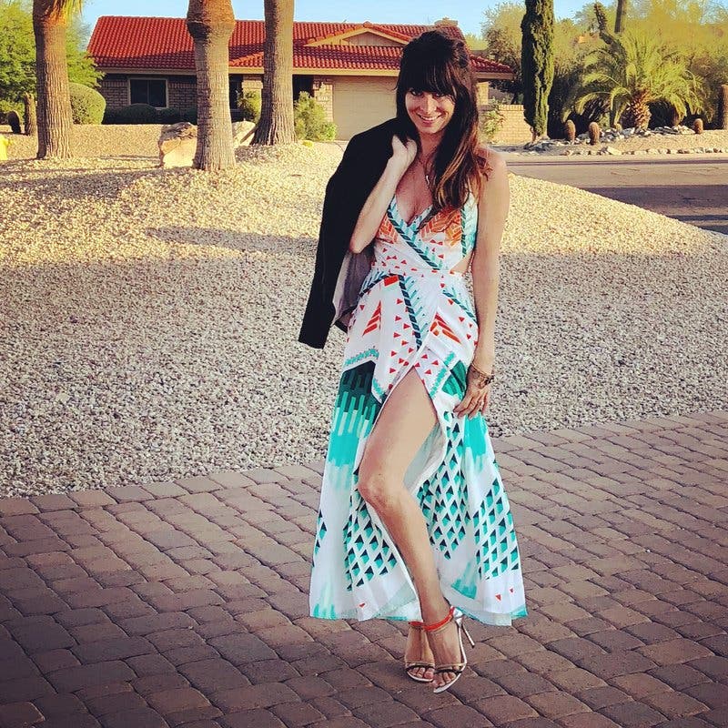 Apreol Sun Shade Faux Wrap Dress by Temperley London | Rent the Runway