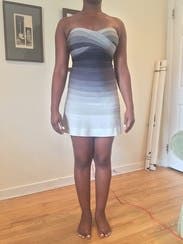 Shea Ombre Dress by Hervé Léger | Rent the Runway