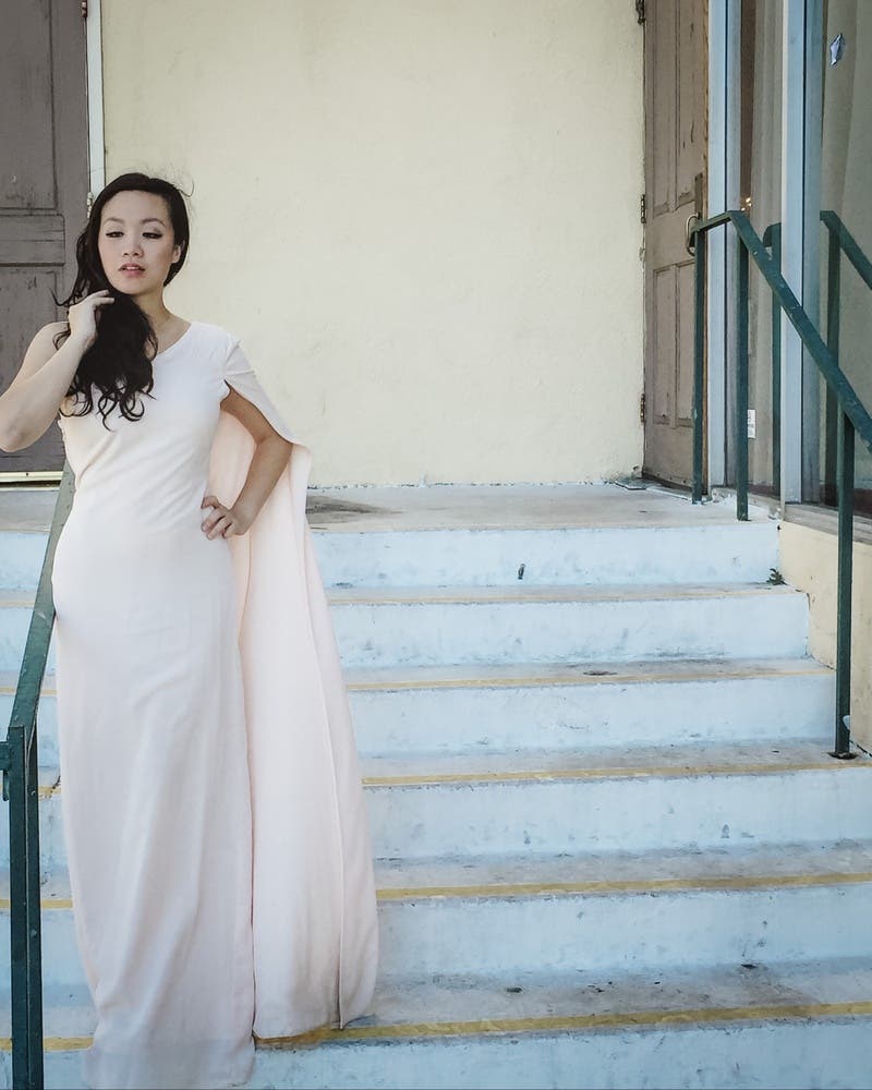 Blush Aria Gown by Jill Jill Stuart | Rent the Runway