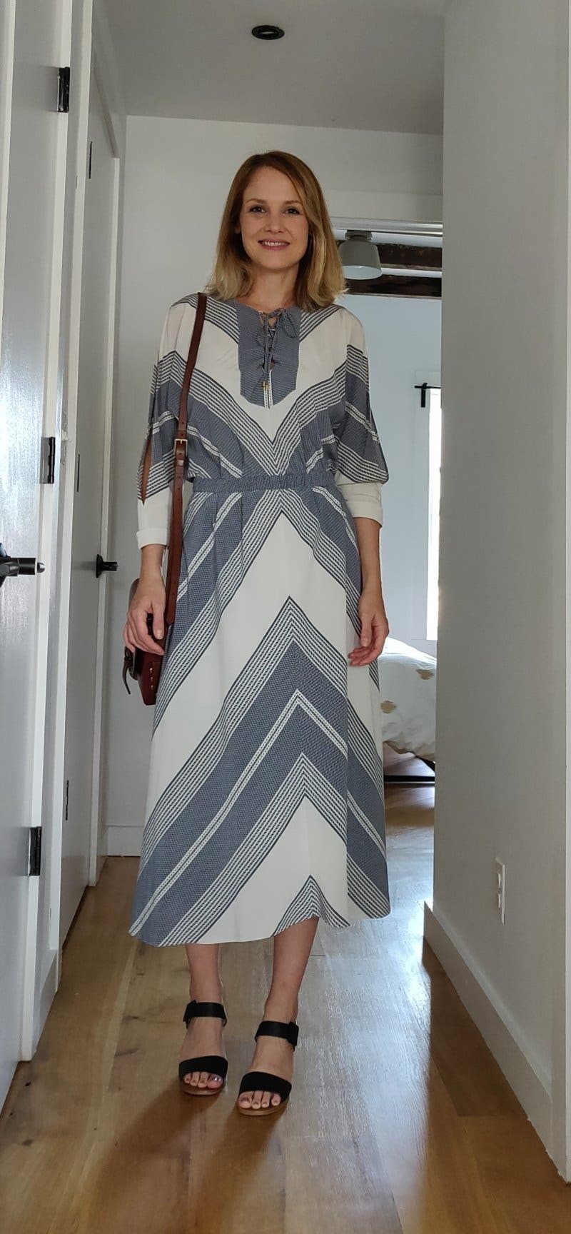 Blue Dusky Desert Dress by Derek Lam 10 Crosby | Rent the Runway