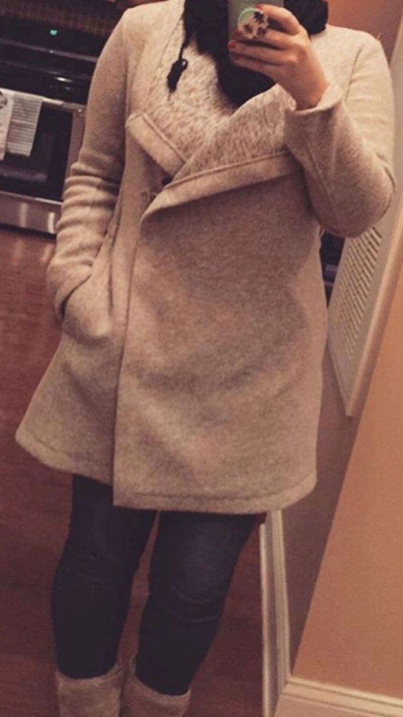 Draped Fleece Jacket by BB Dakota | Rent the Runway