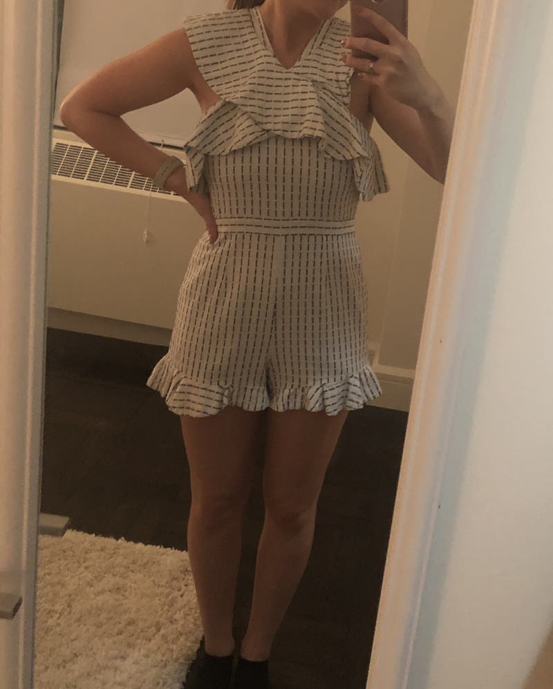 Marlee Romper by AMUR | Rent the Runway
