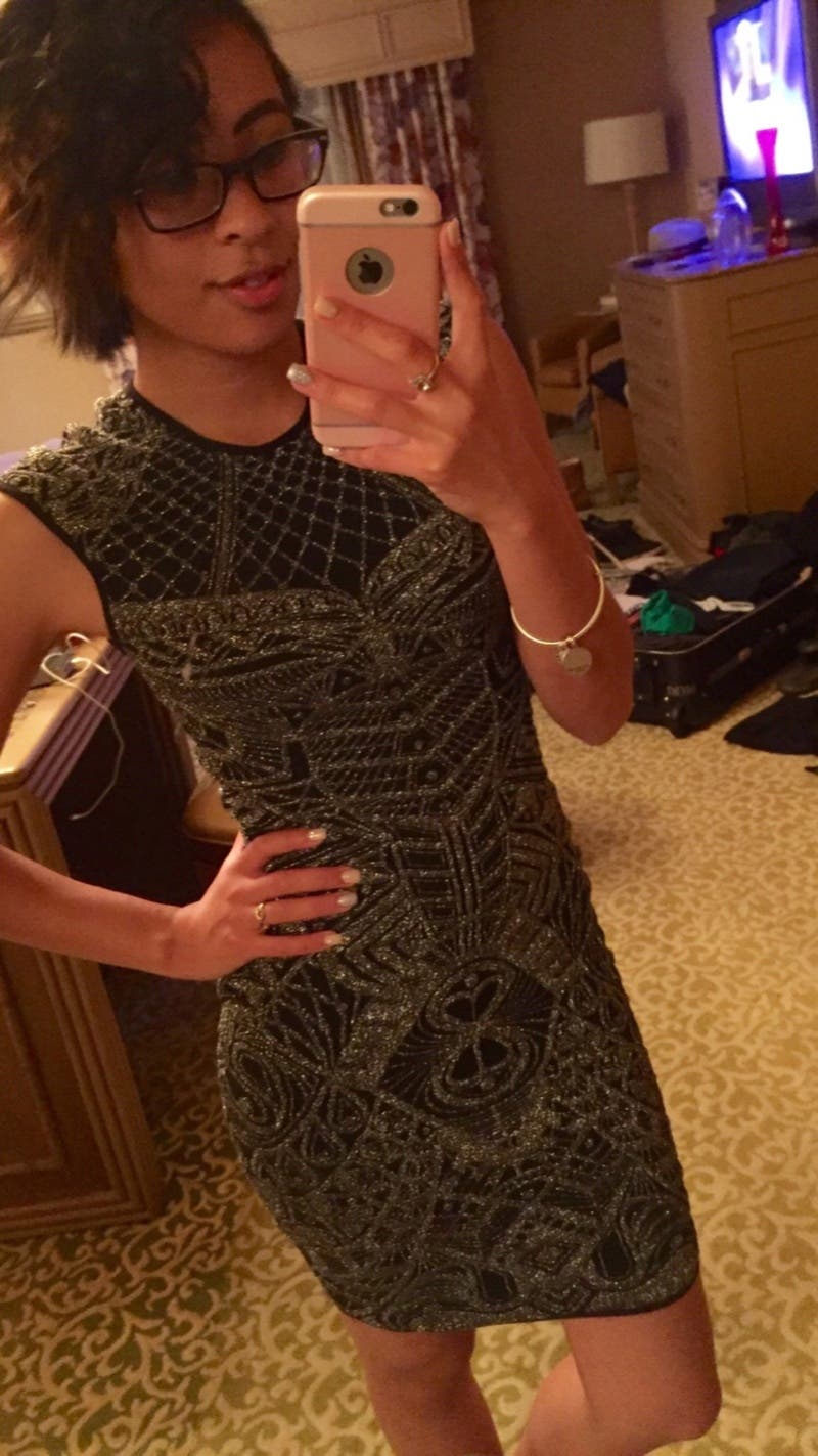 Silver Armor Sheath by RVN | Rent the Runway