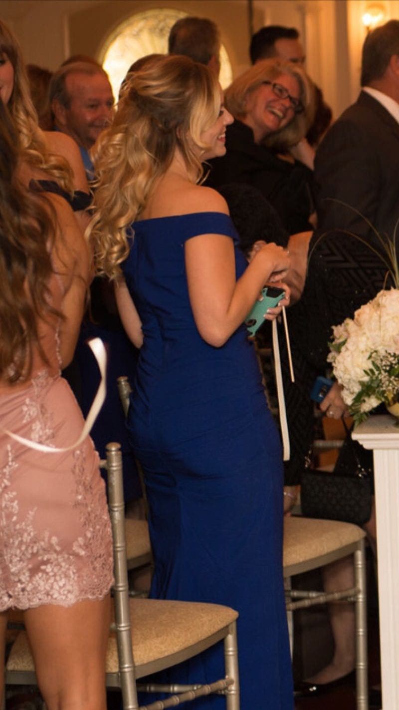 Blue Vive Gown by Nicole Miller | Rent the Runway