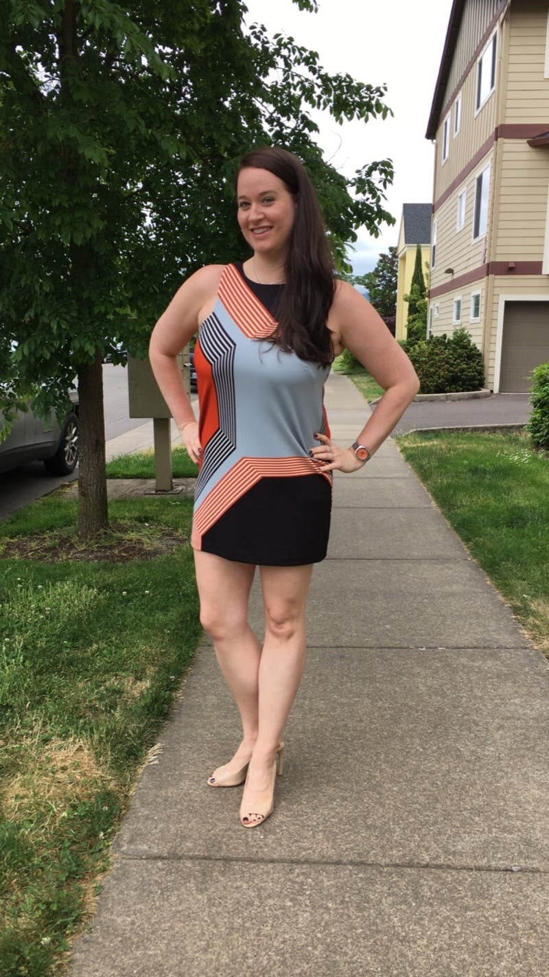 Reed Angular Dress by Milly | Rent the Runway