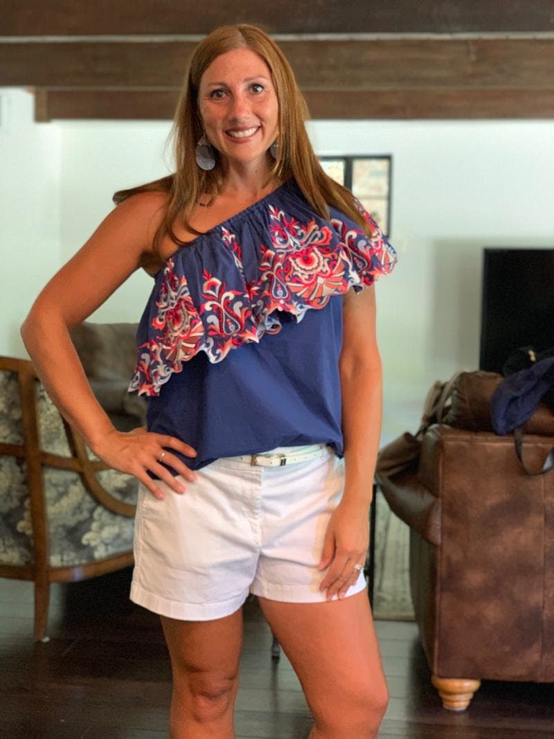 Blue Reba Top by Parker | Rent the Runway