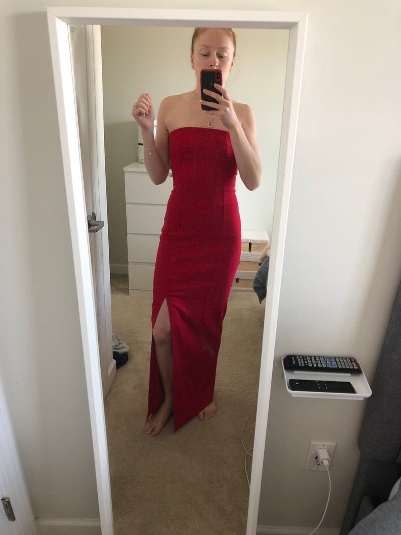 Cardinal Carly Gown by Elizabeth and James | Rent the Runway