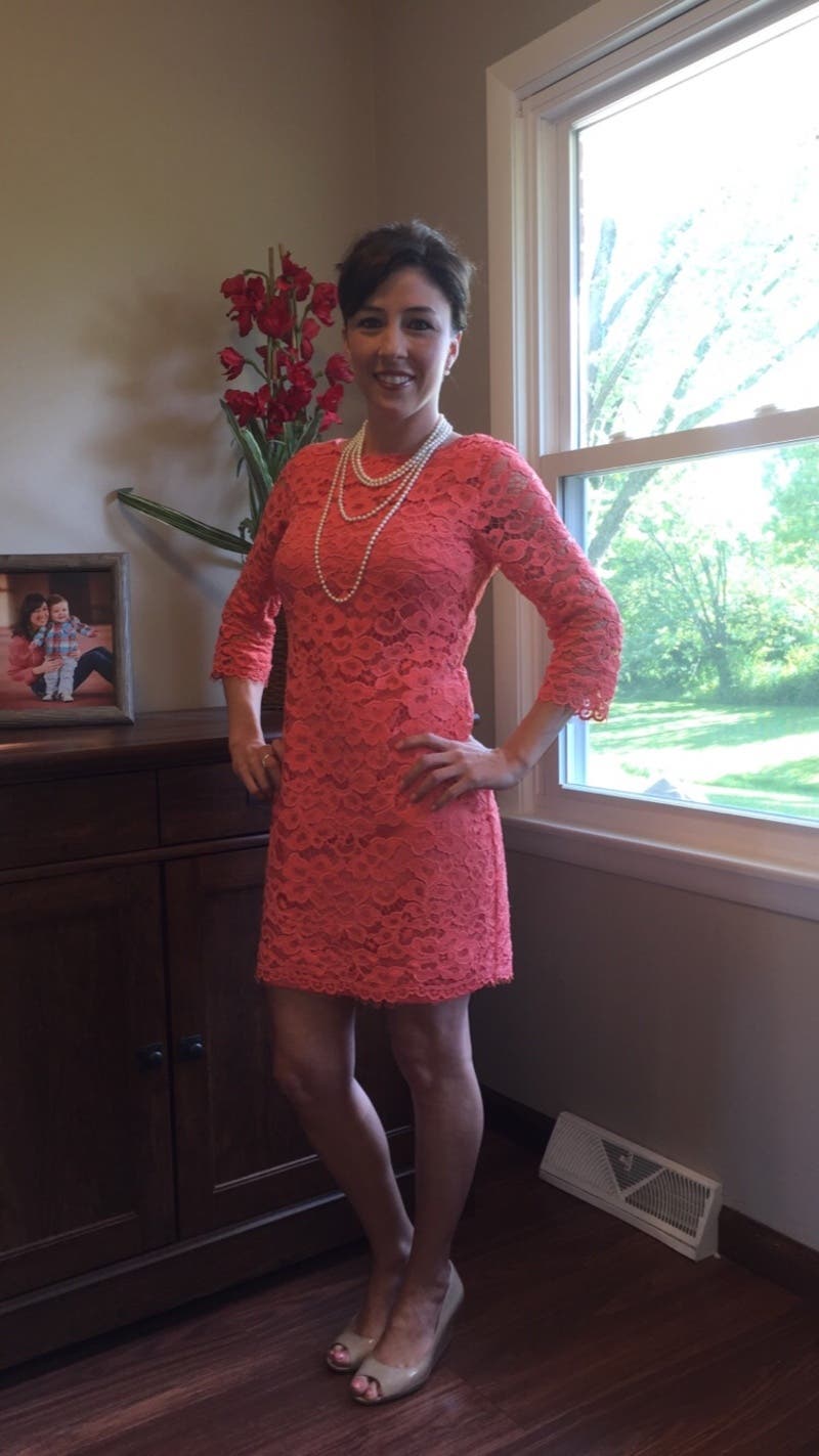 Sunburnt Orange Shift By Trina Turk Rent The Runway