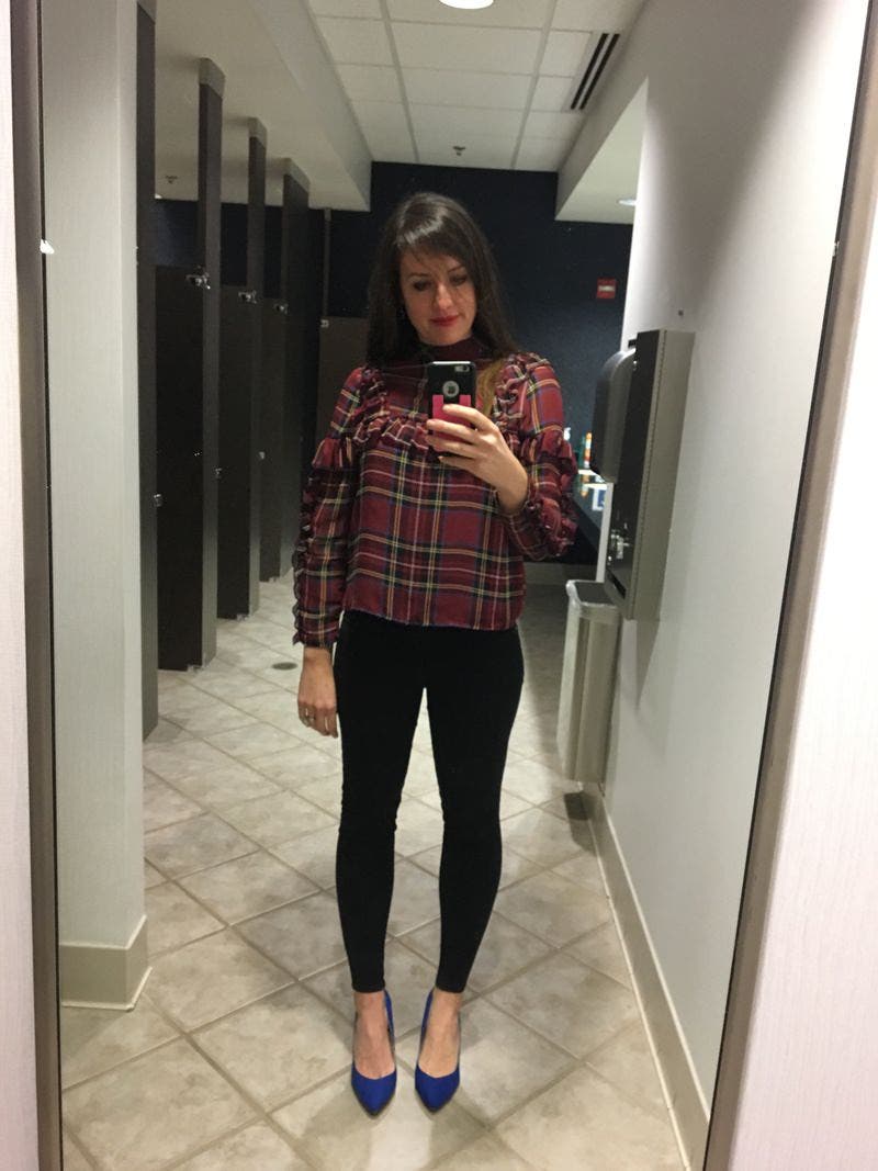 Plaid Girls Club Top by BB Dakota | Rent the Runway