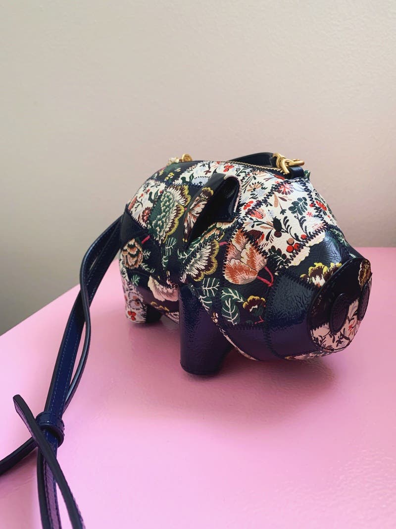 Peggy the Pig Mini Bag by Tory Burch Accessories | Rent the Runway