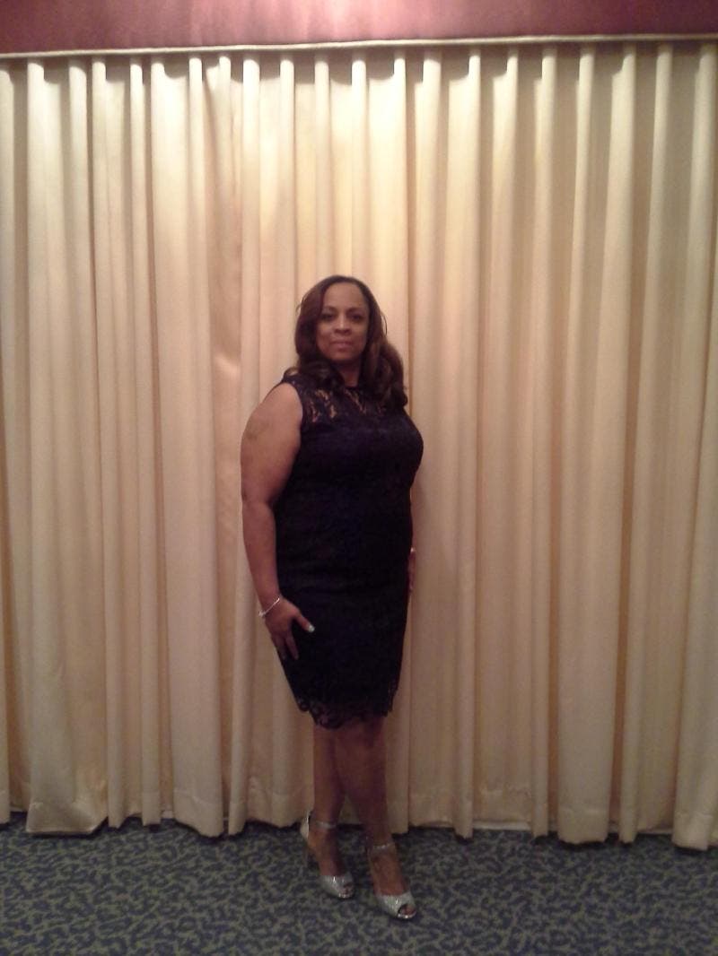 Dainty Danika Goes Navy Sheath by Adrianna Papell | Rent the Runway