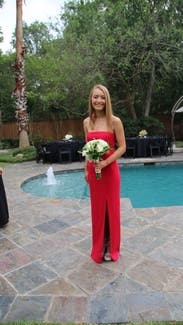 Cardinal Carly Gown by Elizabeth and James for $90 - $100 | Rent the Runway