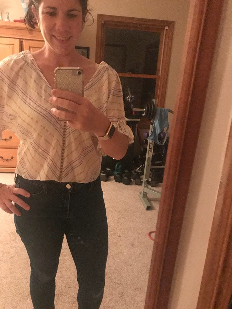 Striped Savannah Top by Saylor | Rent the Runway