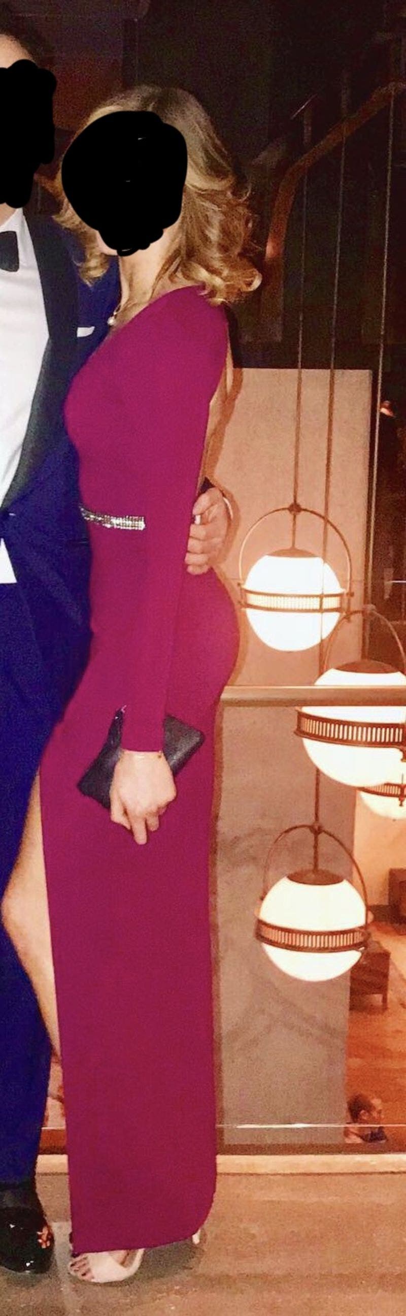 Red Berry Gown by Nicole Miller | Rent the Runway