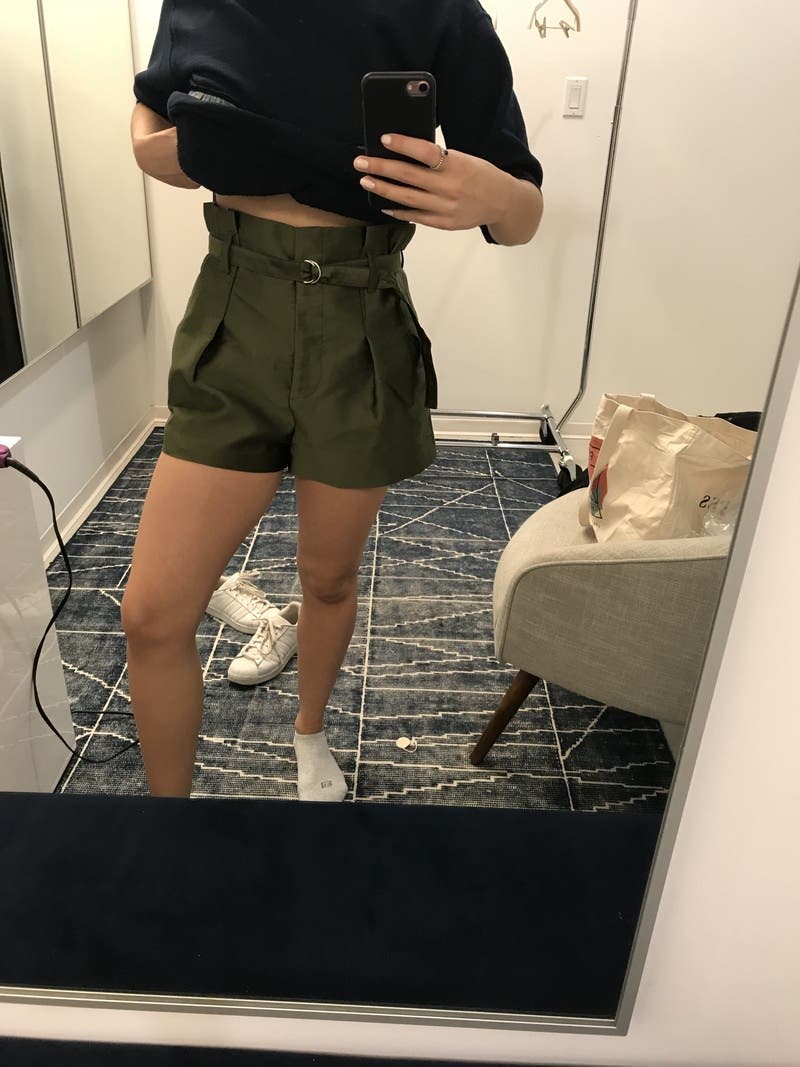 Satin Origami Shorts by 3.1 Phillip Lim | Rent the Runway