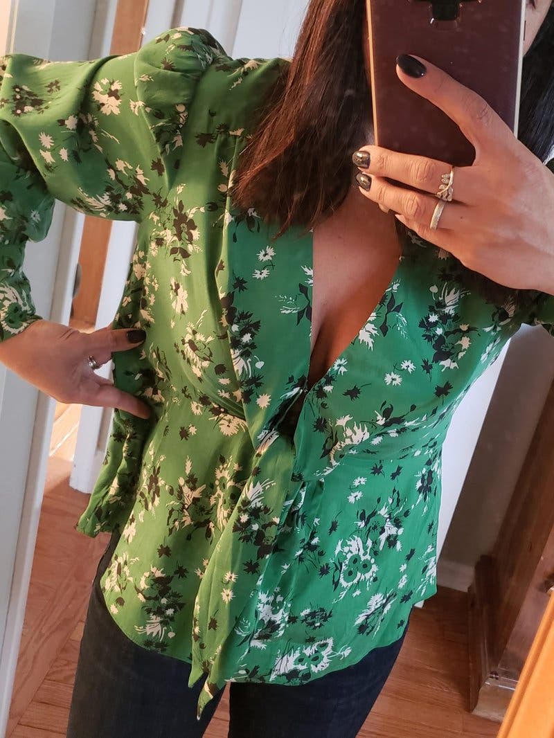 Payton Blouse by Veronica Beard | Rent the Runway