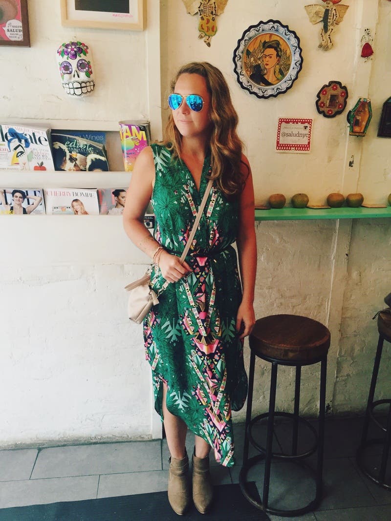 Maristar Green Dress by Mara Hoffman | Rent the Runway