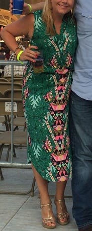 Maristar Green Dress by Mara Hoffman | Rent the Runway