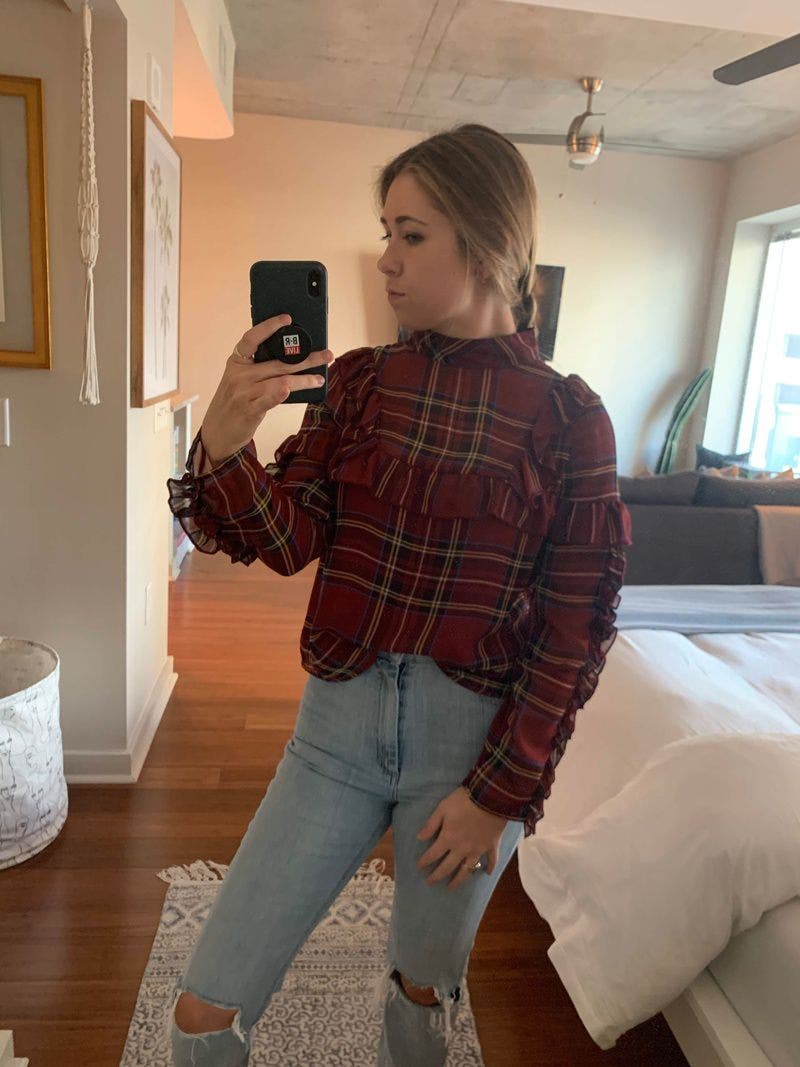 Plaid Girls Club Top by BB Dakota | Rent the Runway
