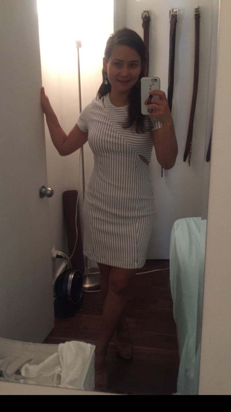 Raina Stripe Sheath by 1 by O2nd | Rent the Runway