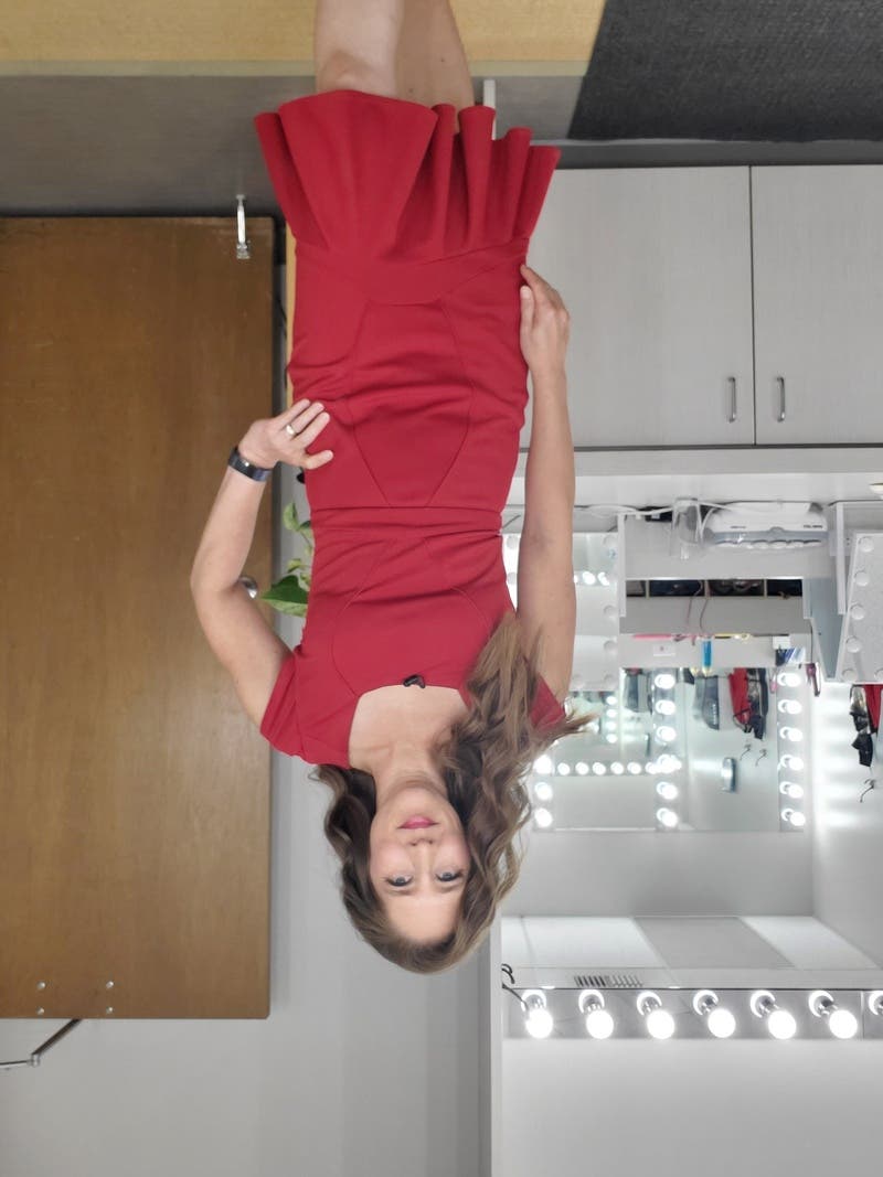 Red Snapper Dress by ZAC Zac Posen | Rent the Runway