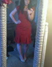 Red Snapper Dress by ZAC Zac Posen | Rent the Runway