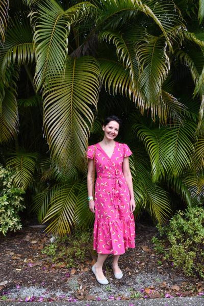 Melon Minnie Dress by Color Me Courtney | Rent the Runway