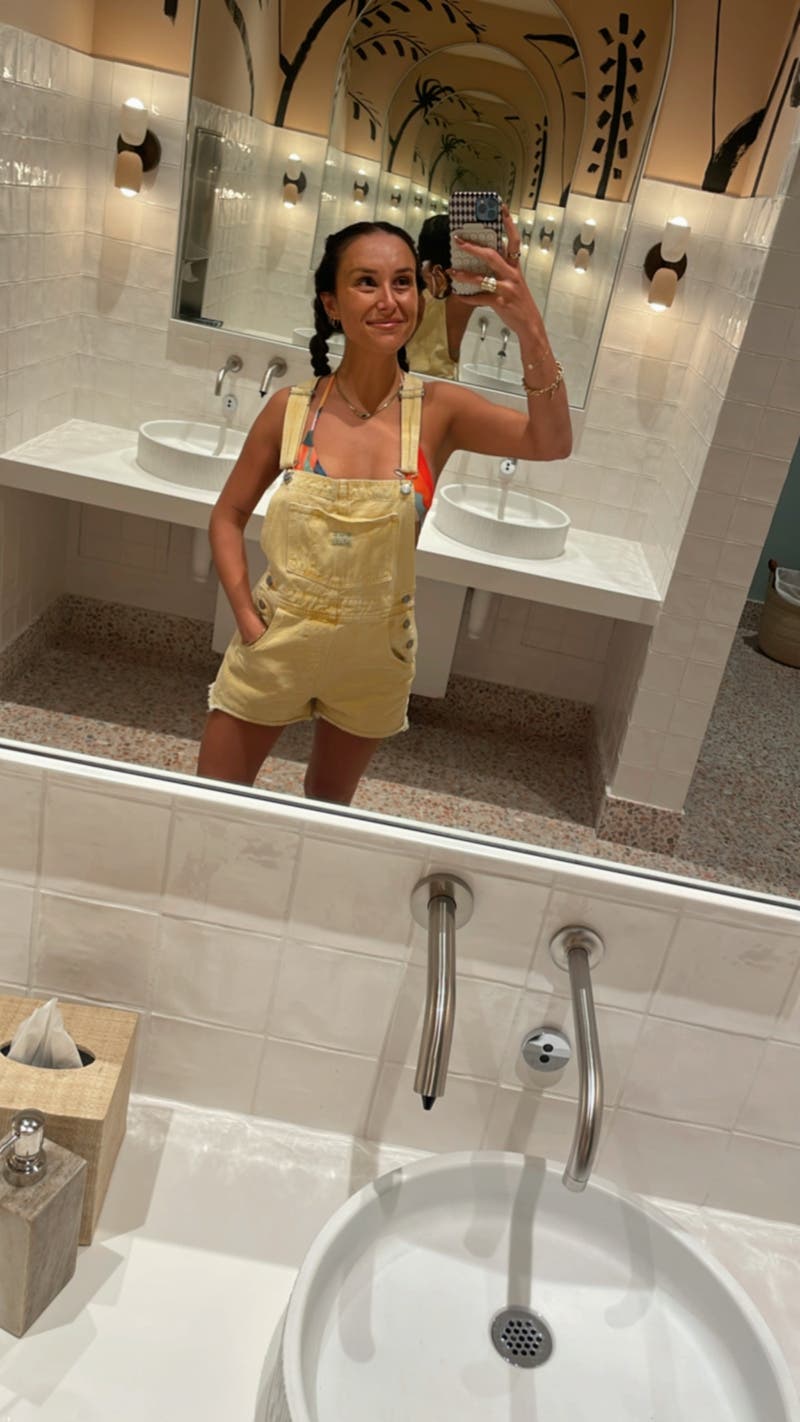 Yellow Vintage Shortalls by Levi's | Rent the Runway