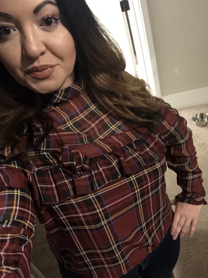 Plaid Girls Club Top by BB Dakota | Rent the Runway