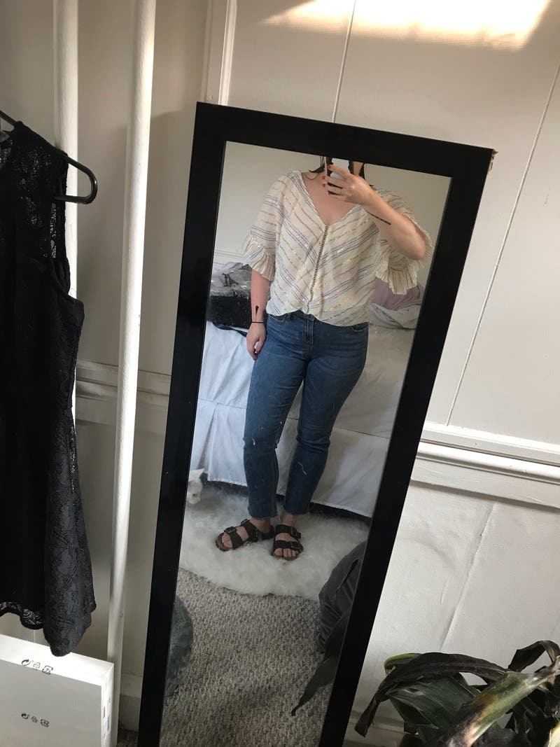 Striped Savannah Top by Saylor | Rent the Runway