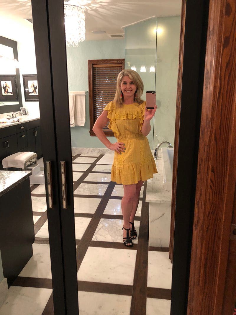 Marigold Whitney Dress by LoveShackFancy | Rent the Runway