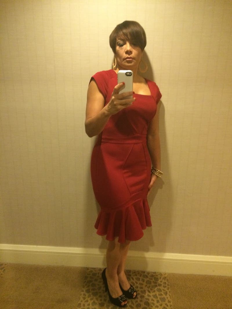 Red Snapper Dress by ZAC Zac Posen | Rent the Runway