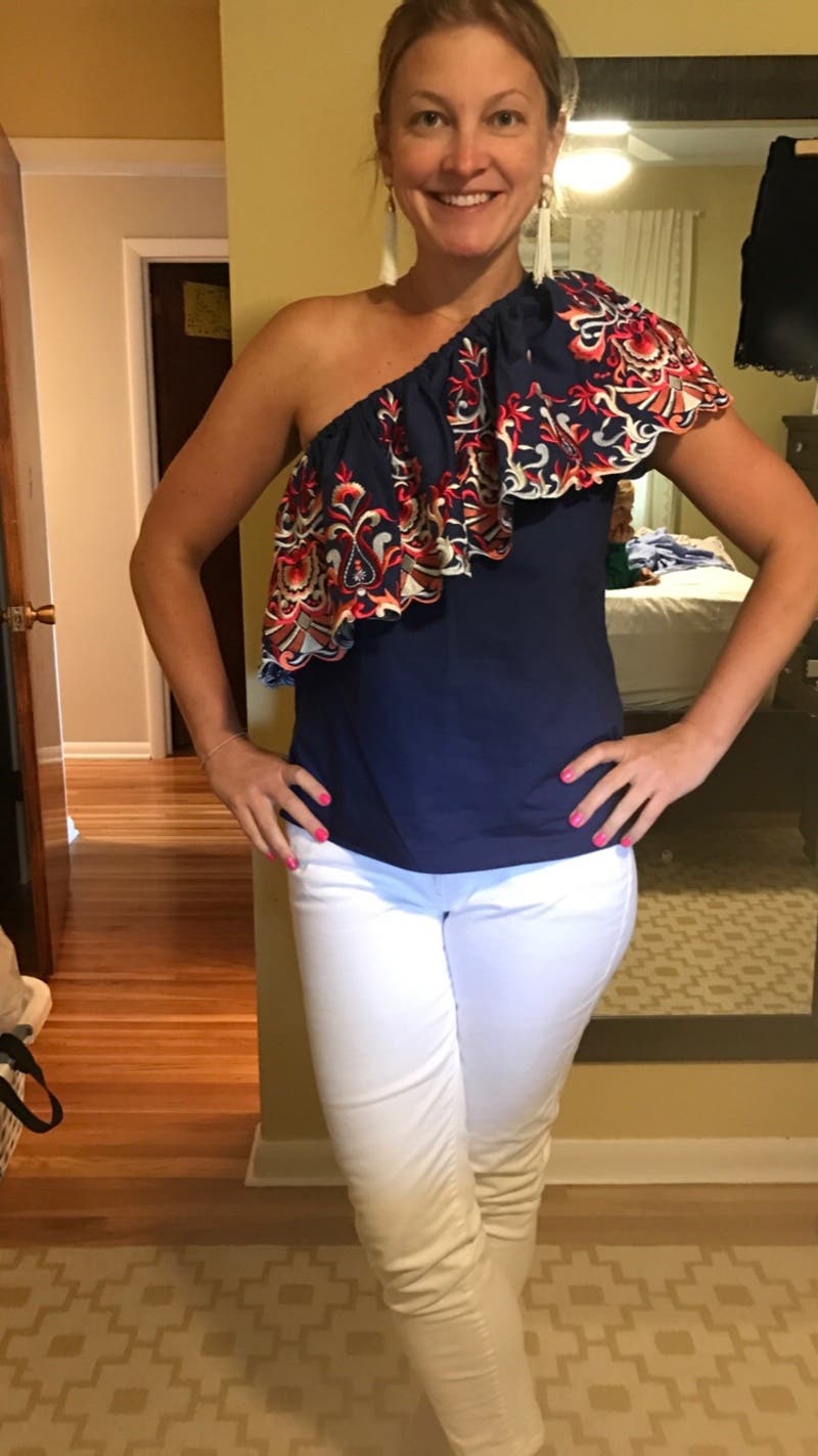 Blue Reba Top by Parker | Rent the Runway