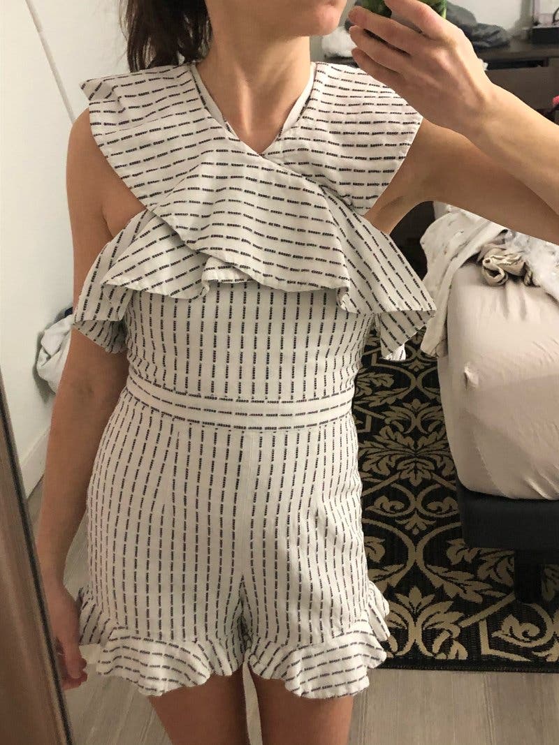 Marlee Romper by AMUR | Rent the Runway