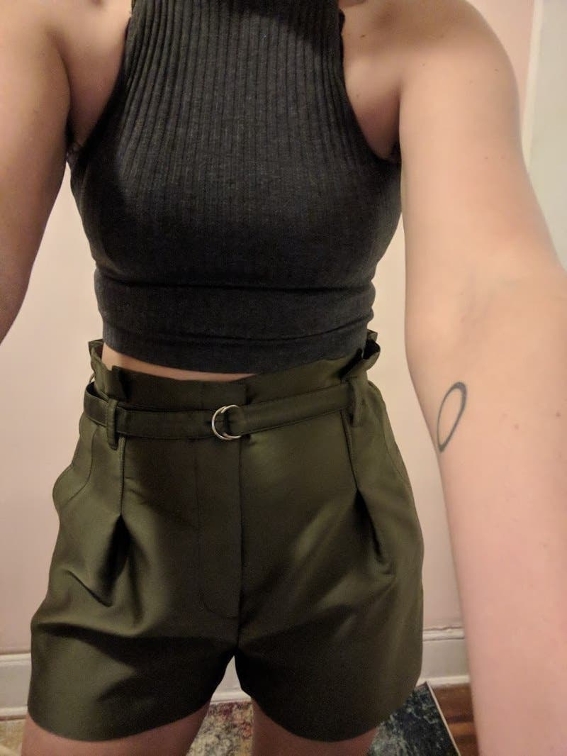 Satin Origami Shorts by 3.1 Phillip Lim | Rent the Runway