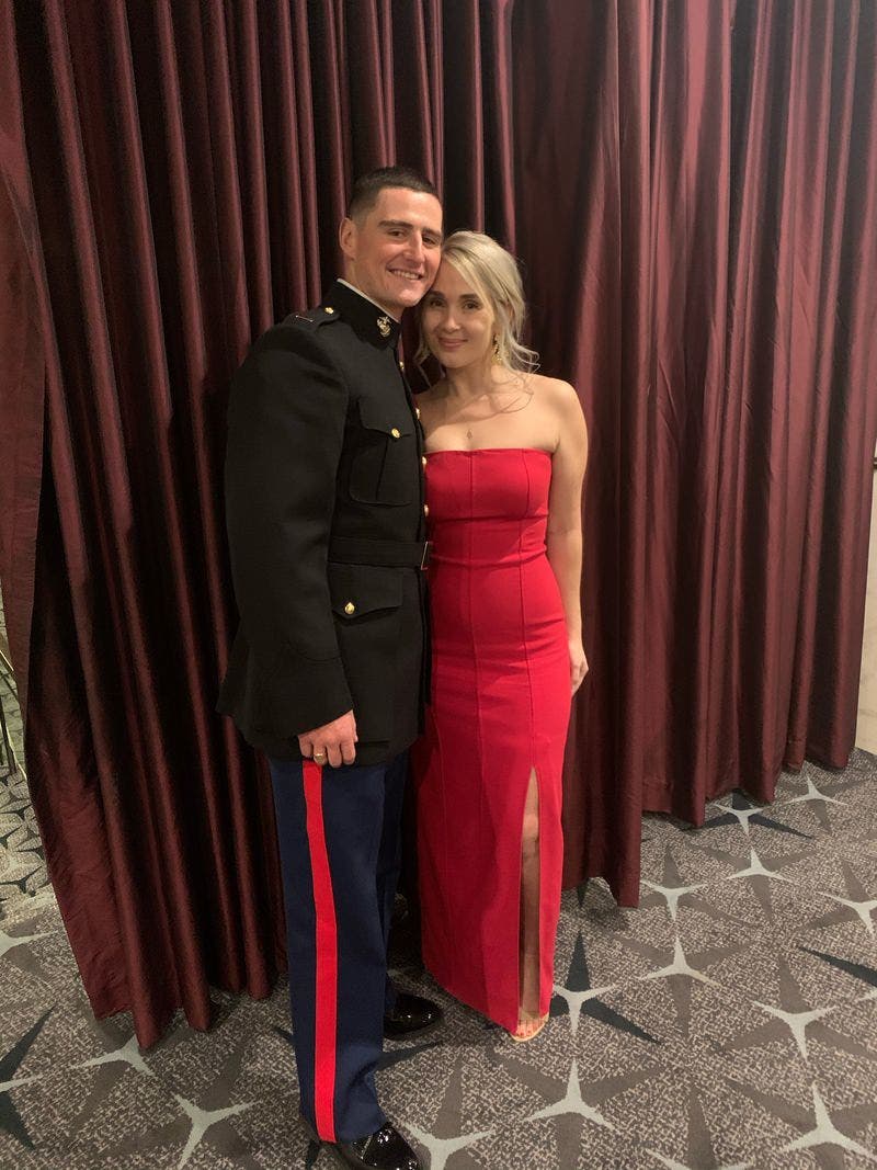 Cardinal Carly Gown by Elizabeth and James | Rent the Runway