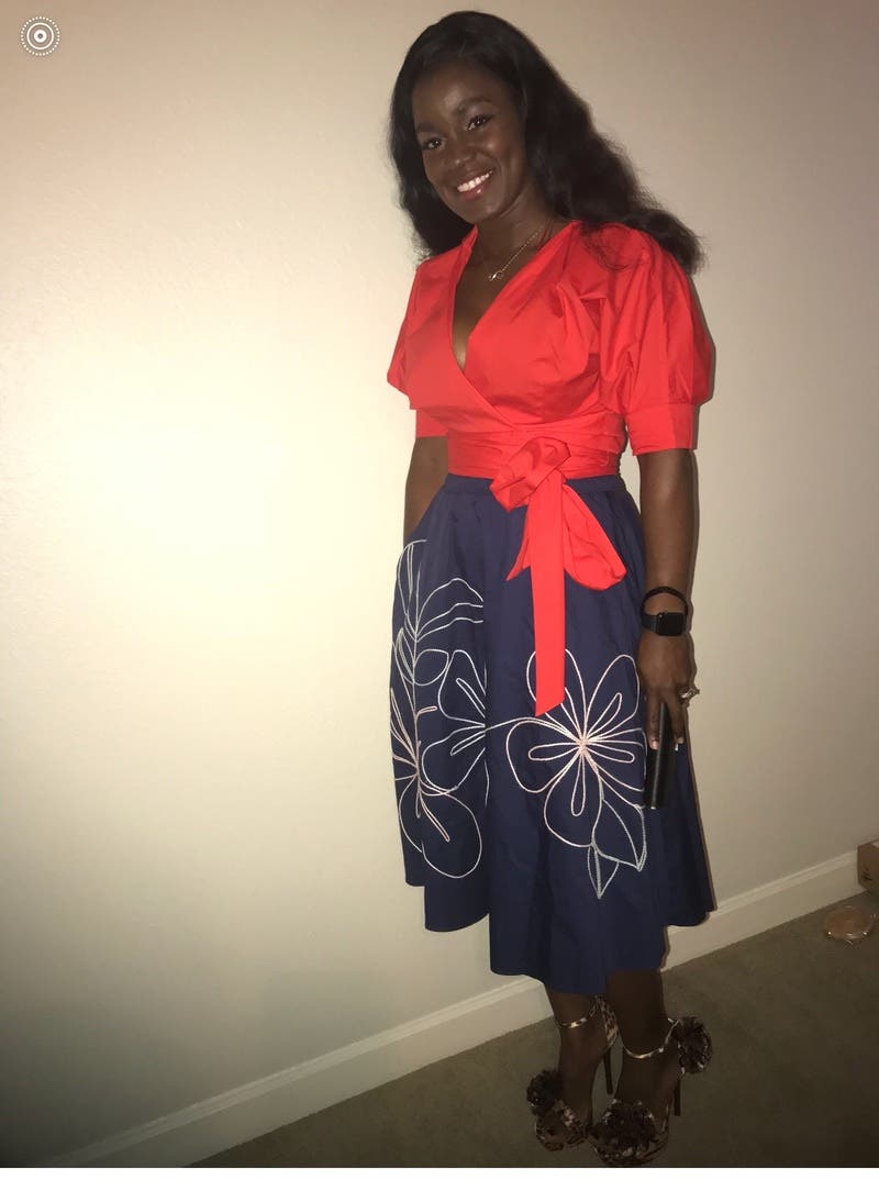 Red Arietta Top by Habitual | Rent the Runway