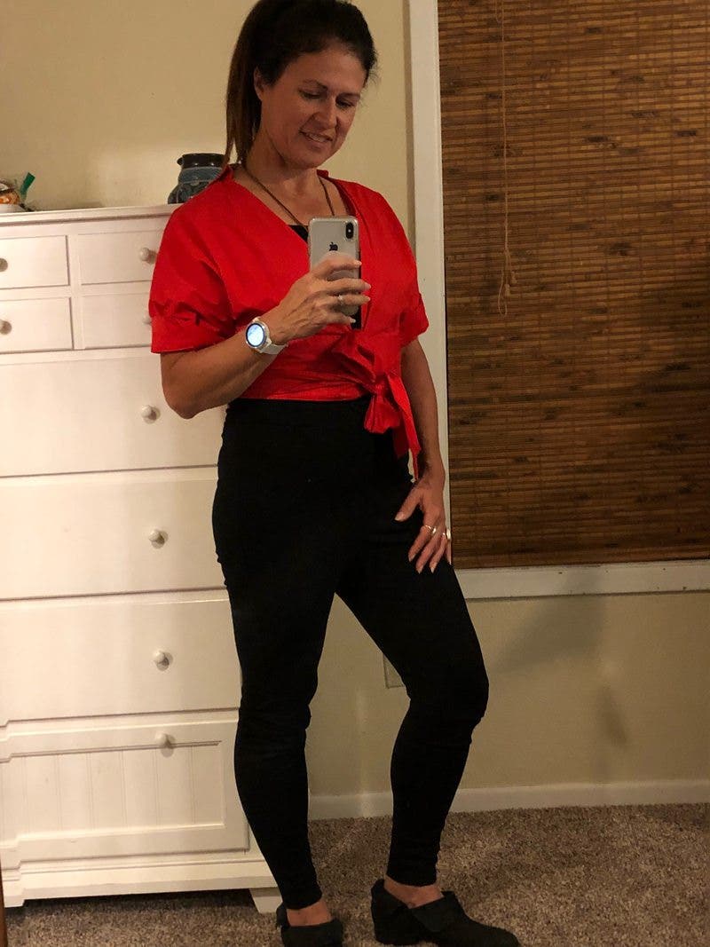 Red Arietta Top by Habitual | Rent the Runway