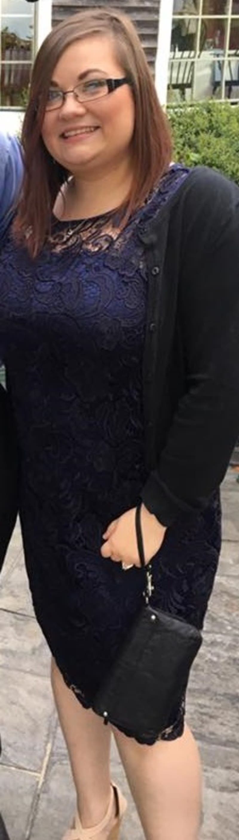 Dainty Danika Goes Navy Sheath by Adrianna Papell | Rent the Runway