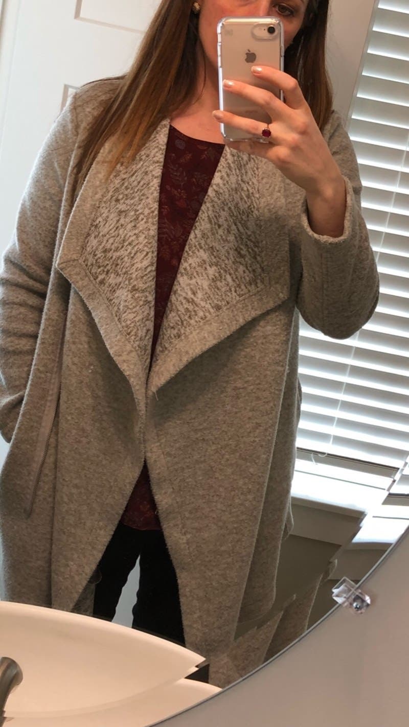Draped Fleece Jacket by BB Dakota | Rent the Runway