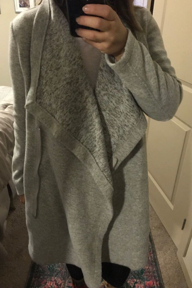 Draped Fleece Jacket by BB Dakota | Rent the Runway