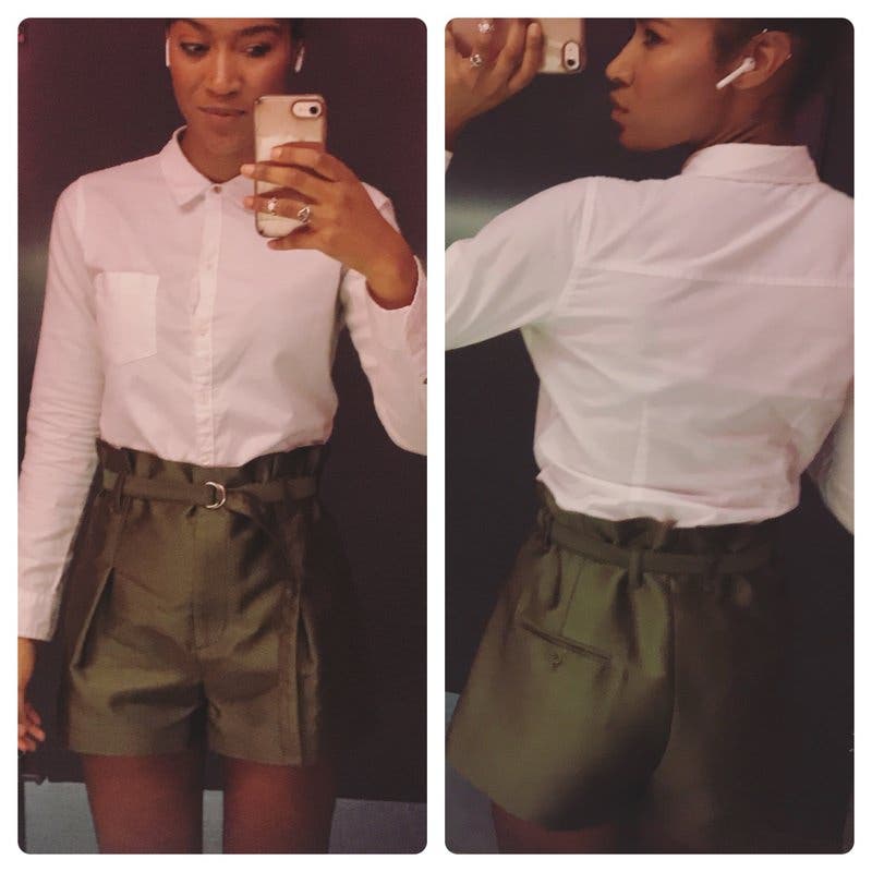Satin Origami Shorts by 3.1 Phillip Lim | Rent the Runway