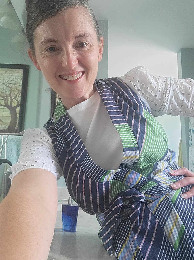 Overprinted Wrap Dress by Tory Burch | Rent the Runway