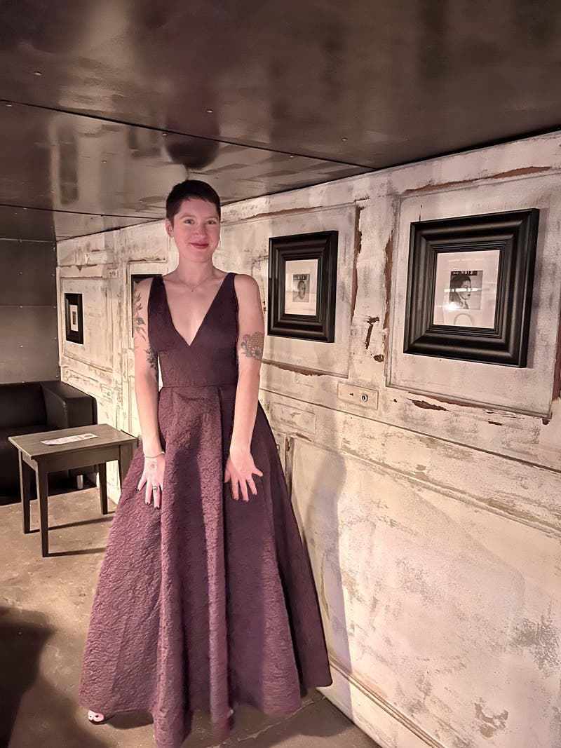 Burgundy Center Stage Gown by ML Monique Lhuillier | Rent the Runway