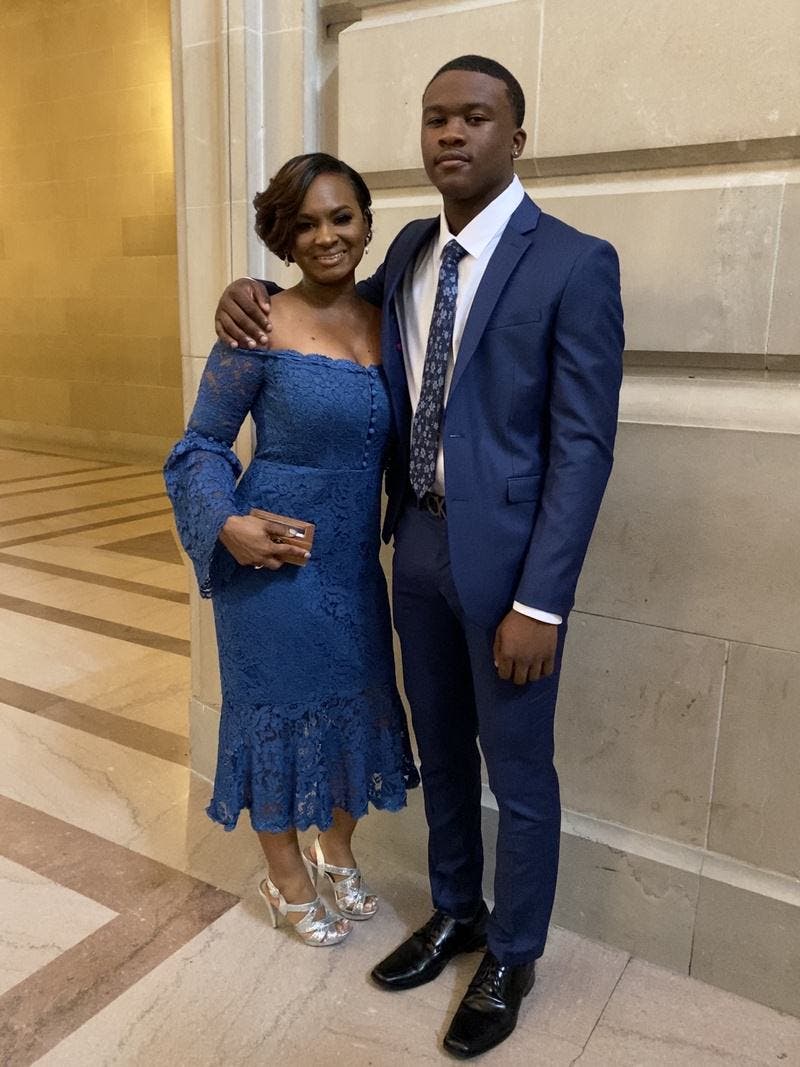 Blue Octavia Dress by Nicholas | Rent the Runway