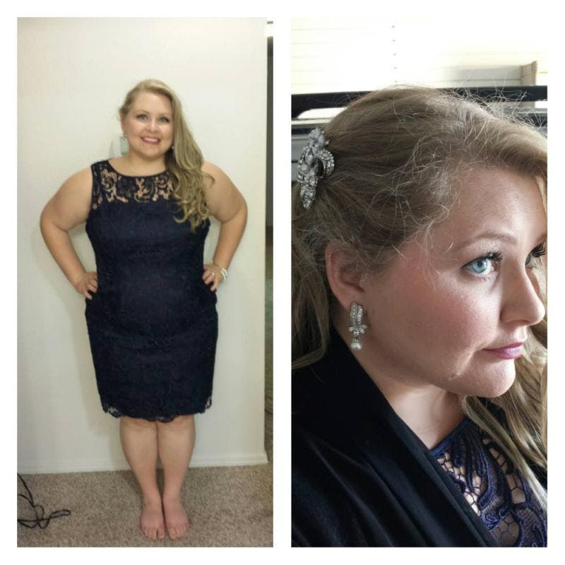 Dainty Danika Goes Navy Sheath by Adrianna Papell | Rent the Runway