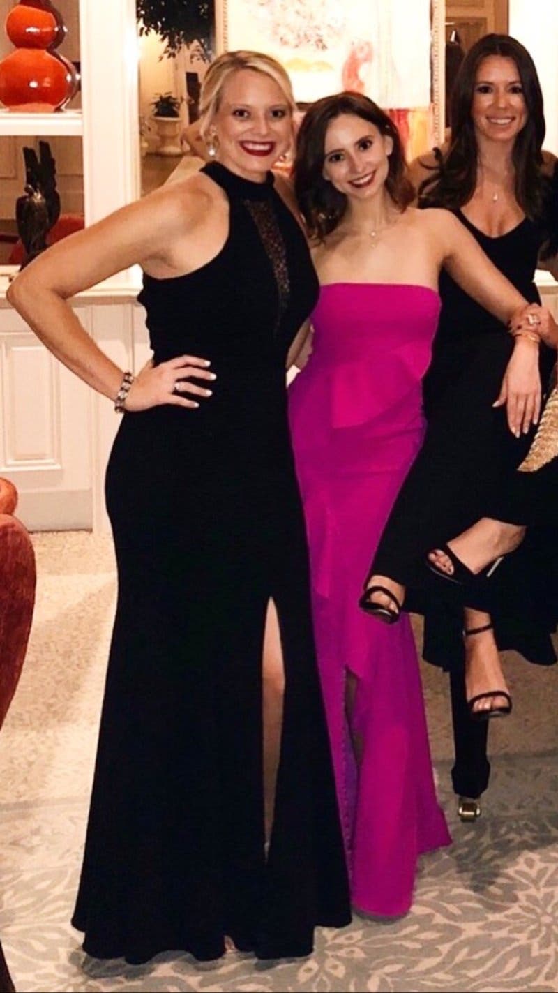 Black Lace Triangle Gown by Jay Godfrey | Rent the Runway